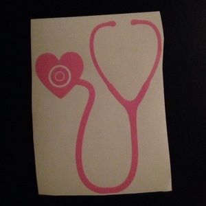Other | Nurse Stethoscope Car Window Sticker Decal New | Poshmark